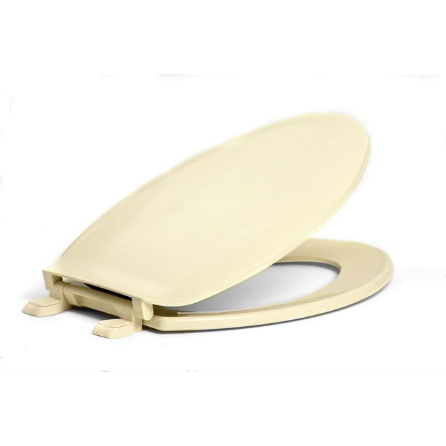 Centoco 1600-106 Elongated Plastic Toilet Seat, Standard Model, Light ...