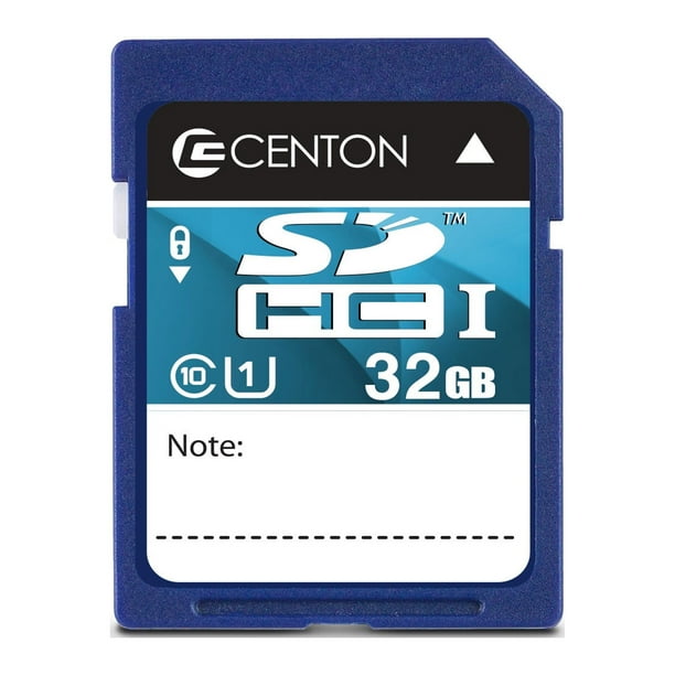 Centon MP SDHC Card - UHS1, Class U1, 32GB - Walmart Business Supplies