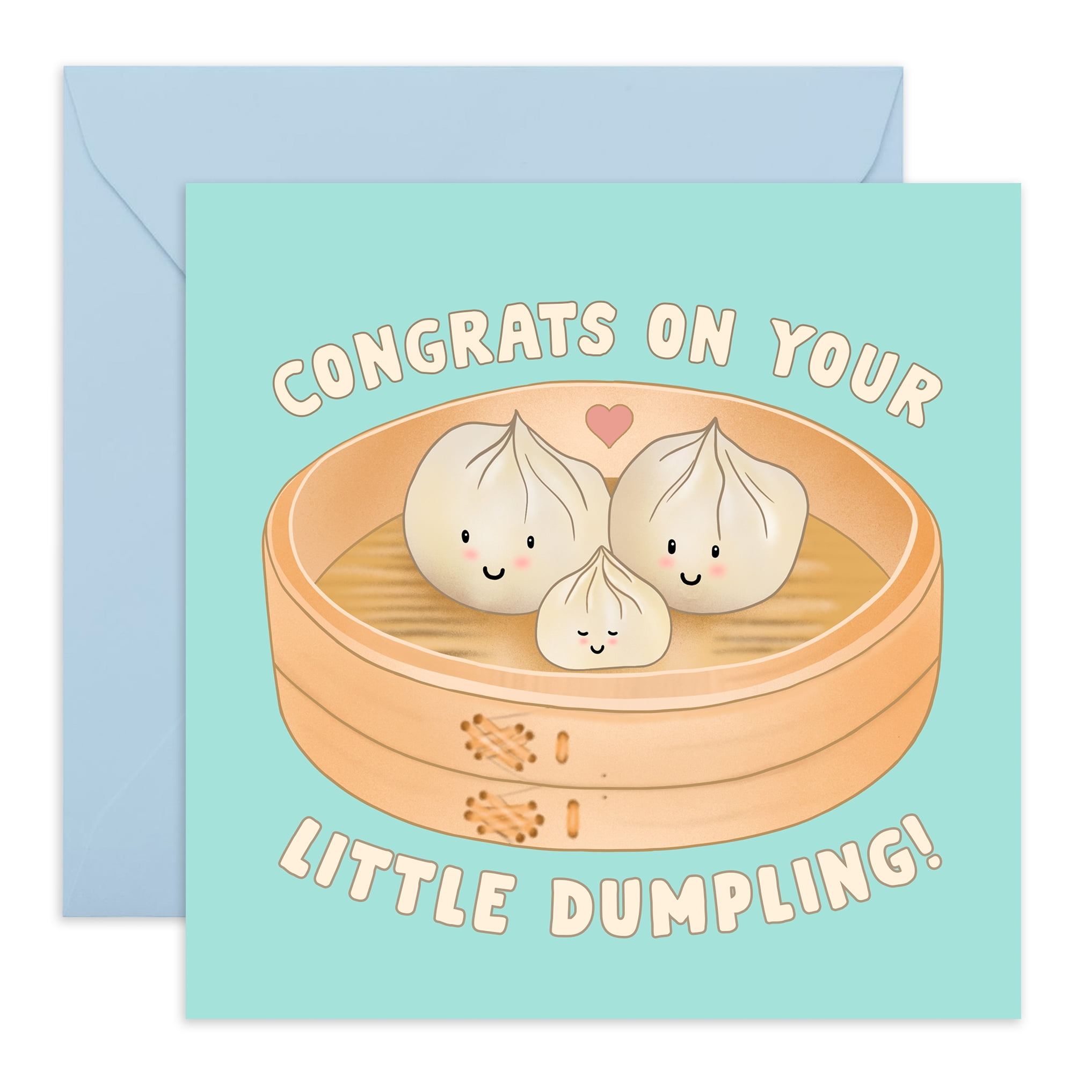 Central 23 - Cute New Baby Card - 'Congrats On Your New Dumpling ...