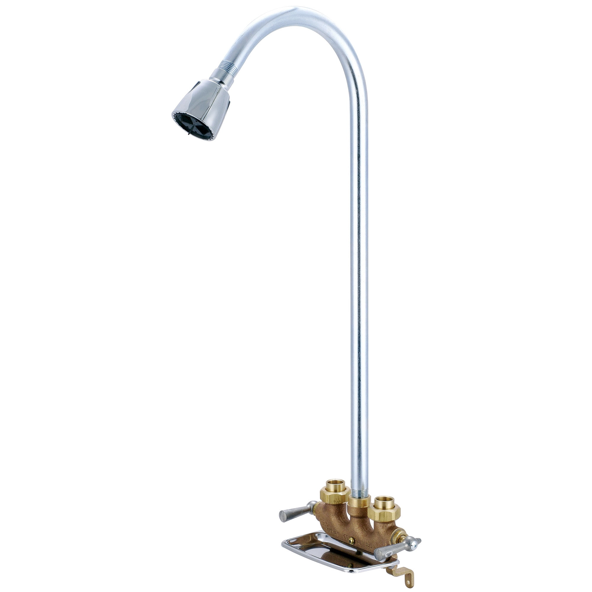 Central Brass 0477 Two Handle Utility Shower Commercial Quality ...