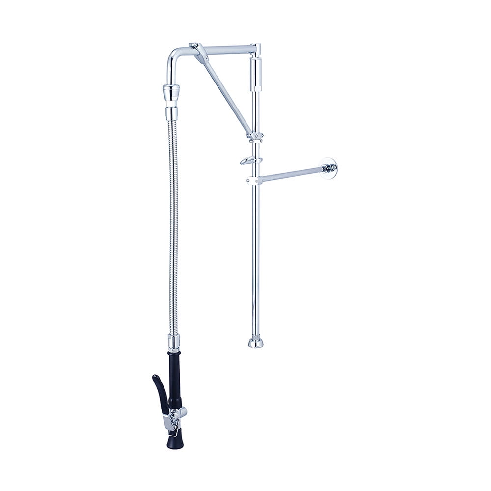 Central Brass 0641 Wall Mounted Pre-Rinse Assembly - Chrome - Walmart.com
