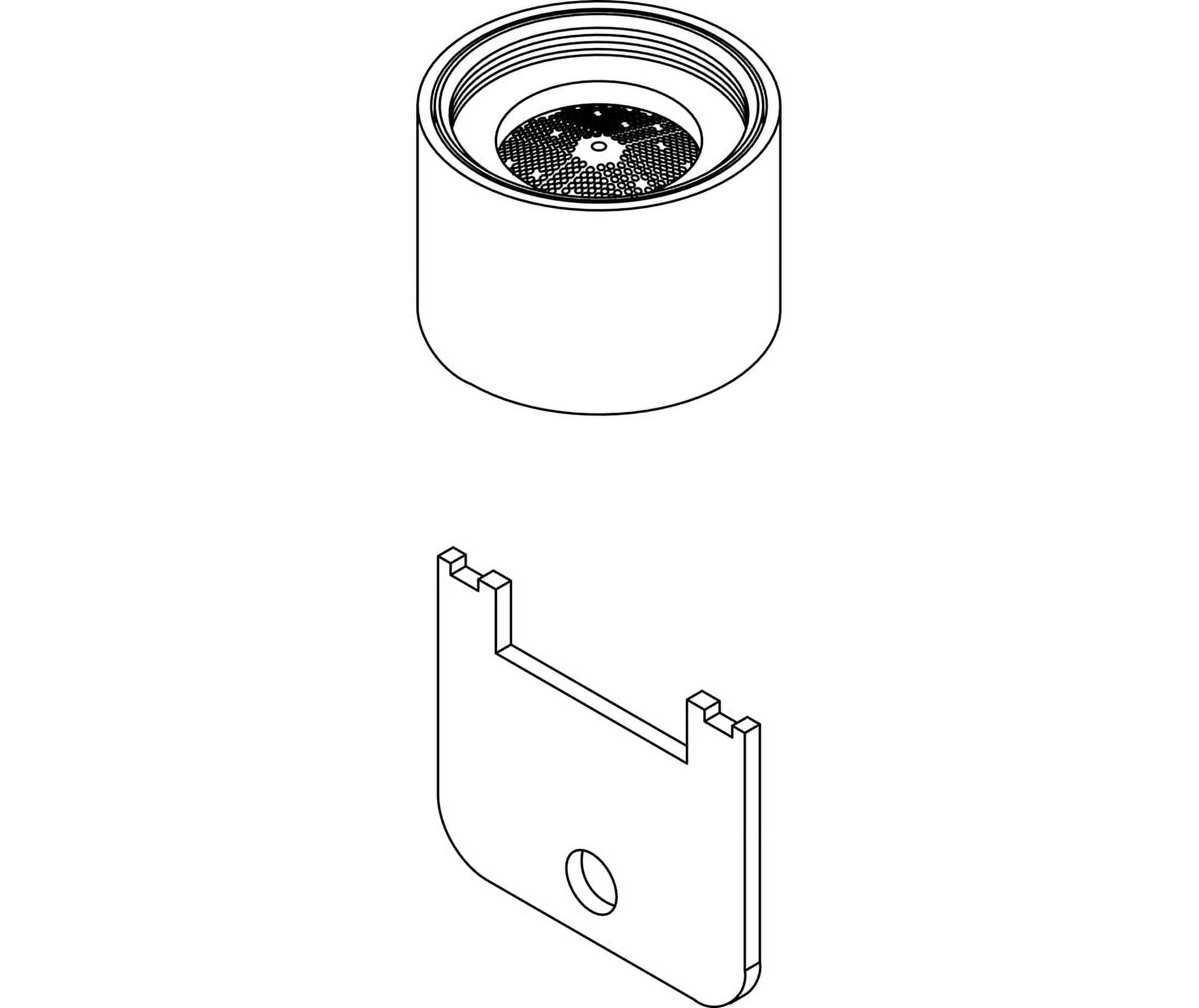 Central Brass Cs-49015 Vandal Proof 13/16" Male Thread 1.5 GPM Laminar ...
