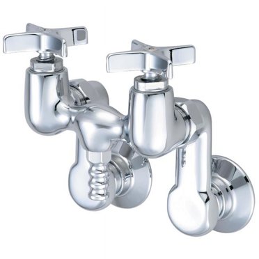 Central Brass 2 Handle Bathroom Faucet With 4 In. Centers And Popup ...