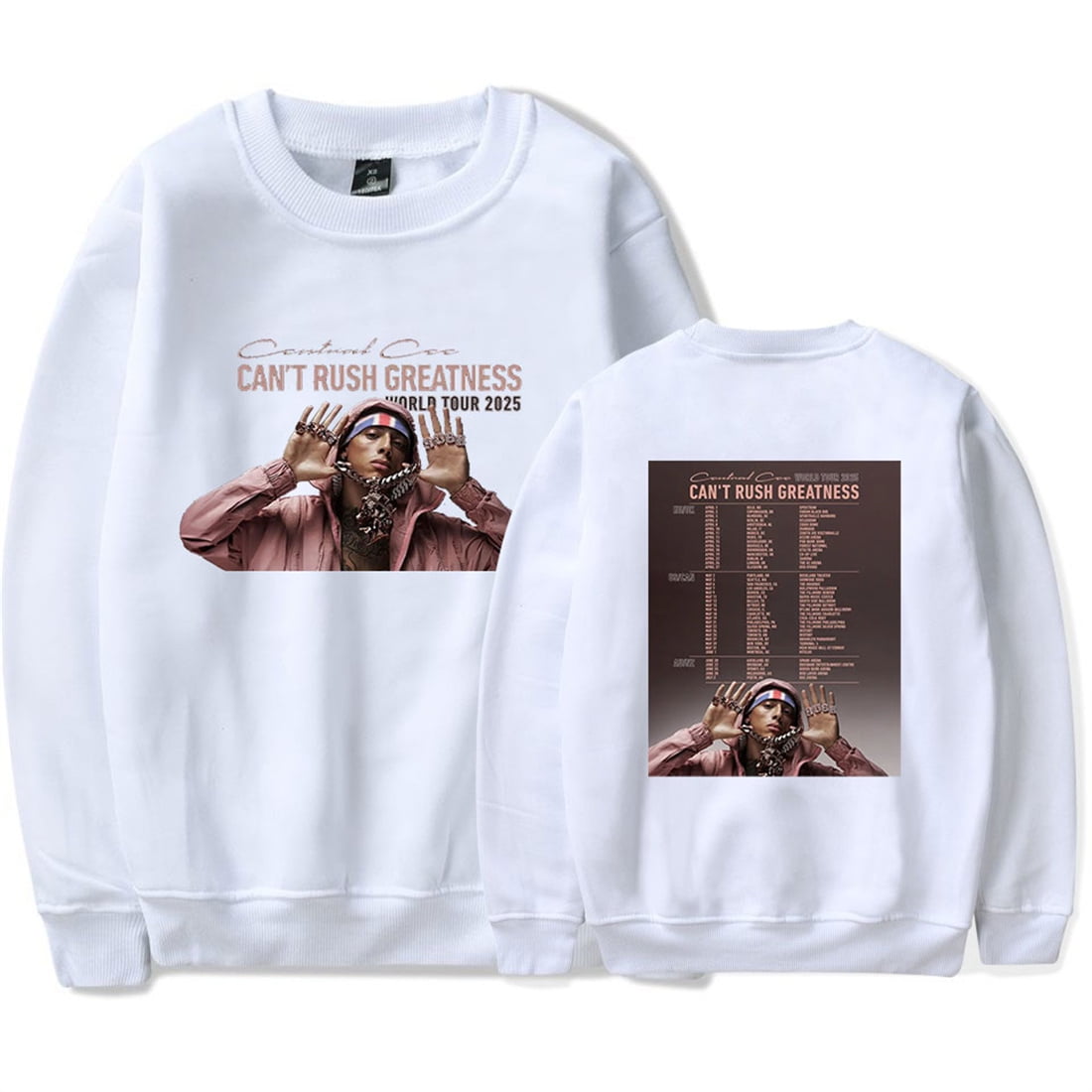 Central Cee 2025 Tour Sweatshirt Men Women Streetwear Crewneck Hip Hop ...