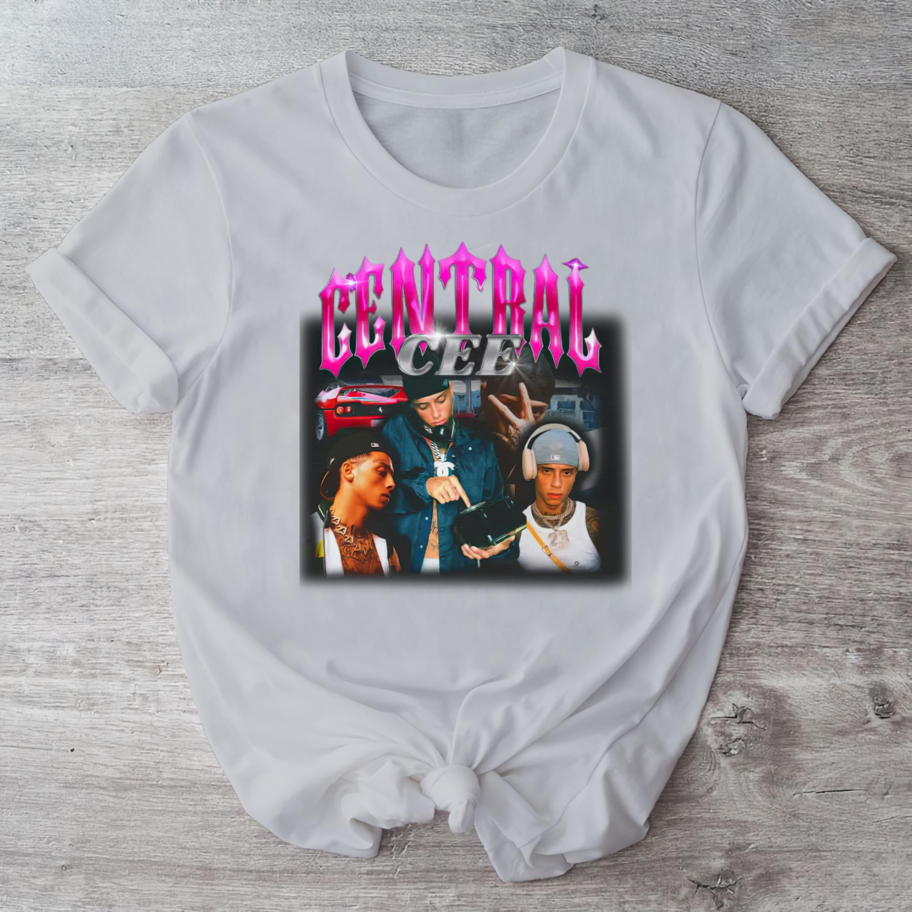Central Cee Graphic T-Shirt, Central Cee 90s Retro Vintage Shirt, Cench ...