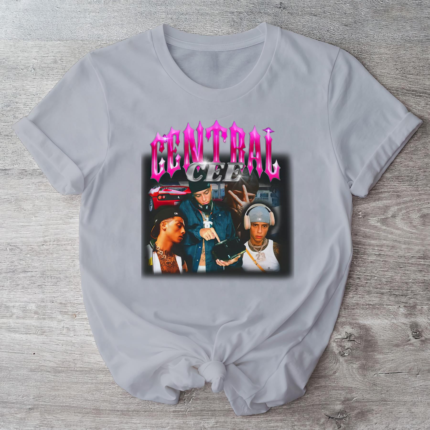 Central Cee Graphic T-Shirt, Central Cee 90s Retro Vintage Shirt, Cench ...