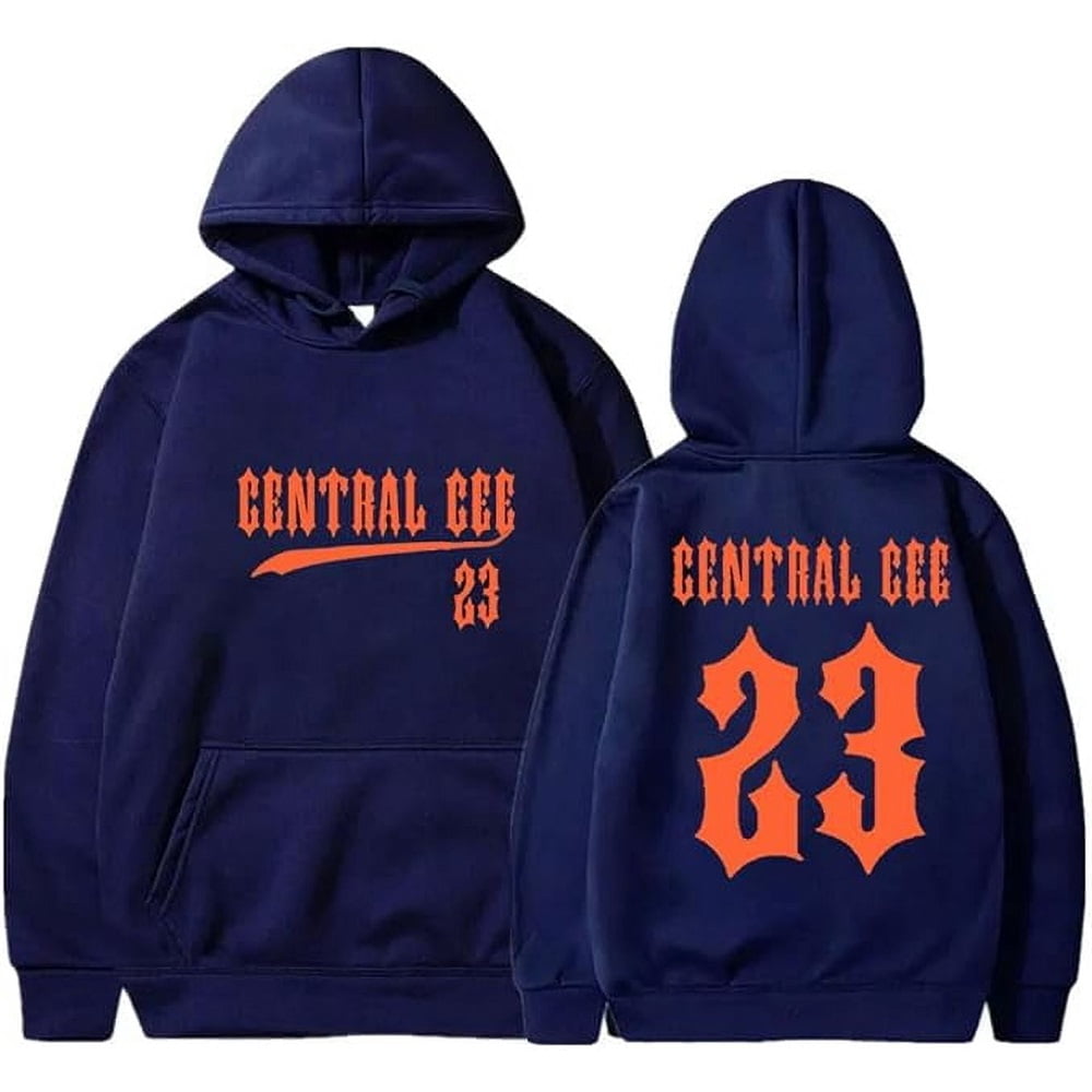 Central Cee Hoodie Merch Long Sleeve Pullover Streetwear Unisex Sports ...