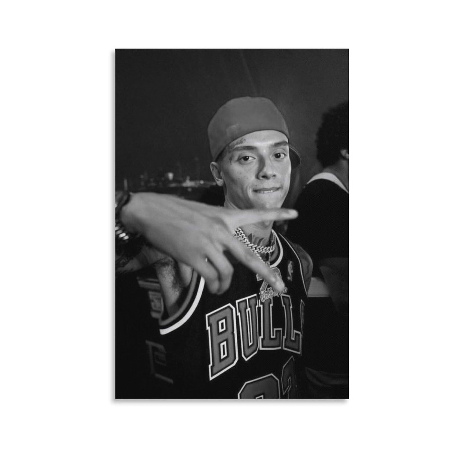 Central Cee Poster Cover Poster Gifts for Fans Rapper Wall Art Rapper ...