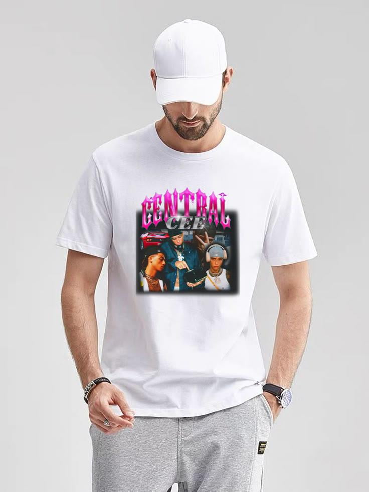 Central Cee T-Shirt Graphic 90s Retro Vintage Cench Fun, for men ...