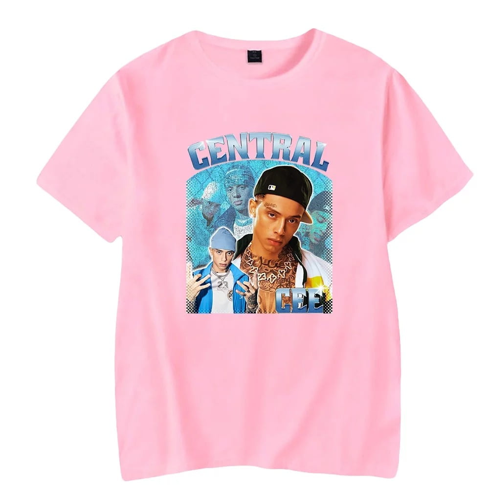 Central Cee Unisex Short Sleeve T-shirts Men Women Streetwear Printing ...