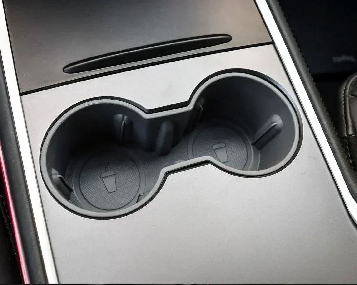 Central Control Cup Holder for New Tesla Model Y 3+ Drink Holder Double ...