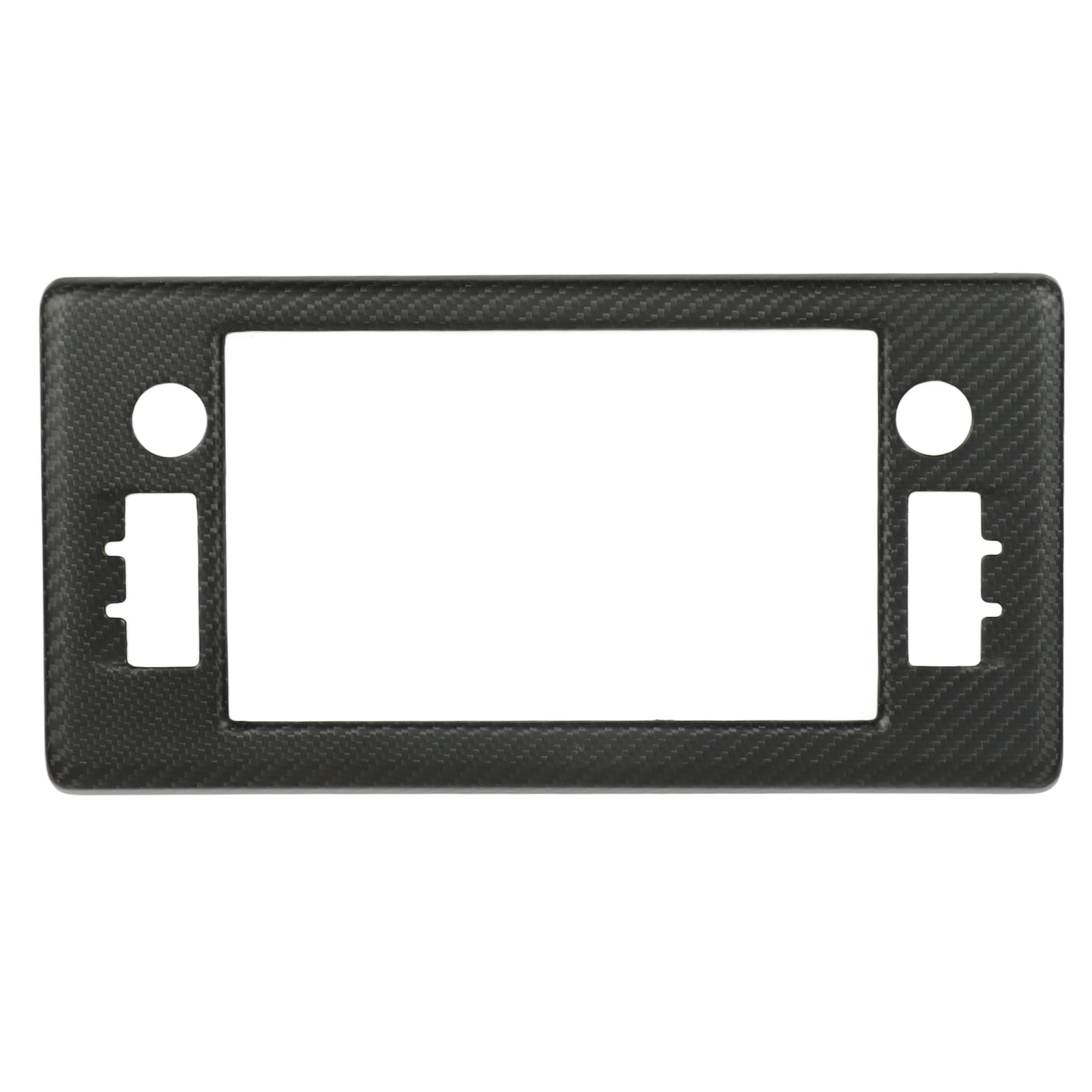 Central Control Panel Cover Dry Carbon Fiber Multimedia Radio ...