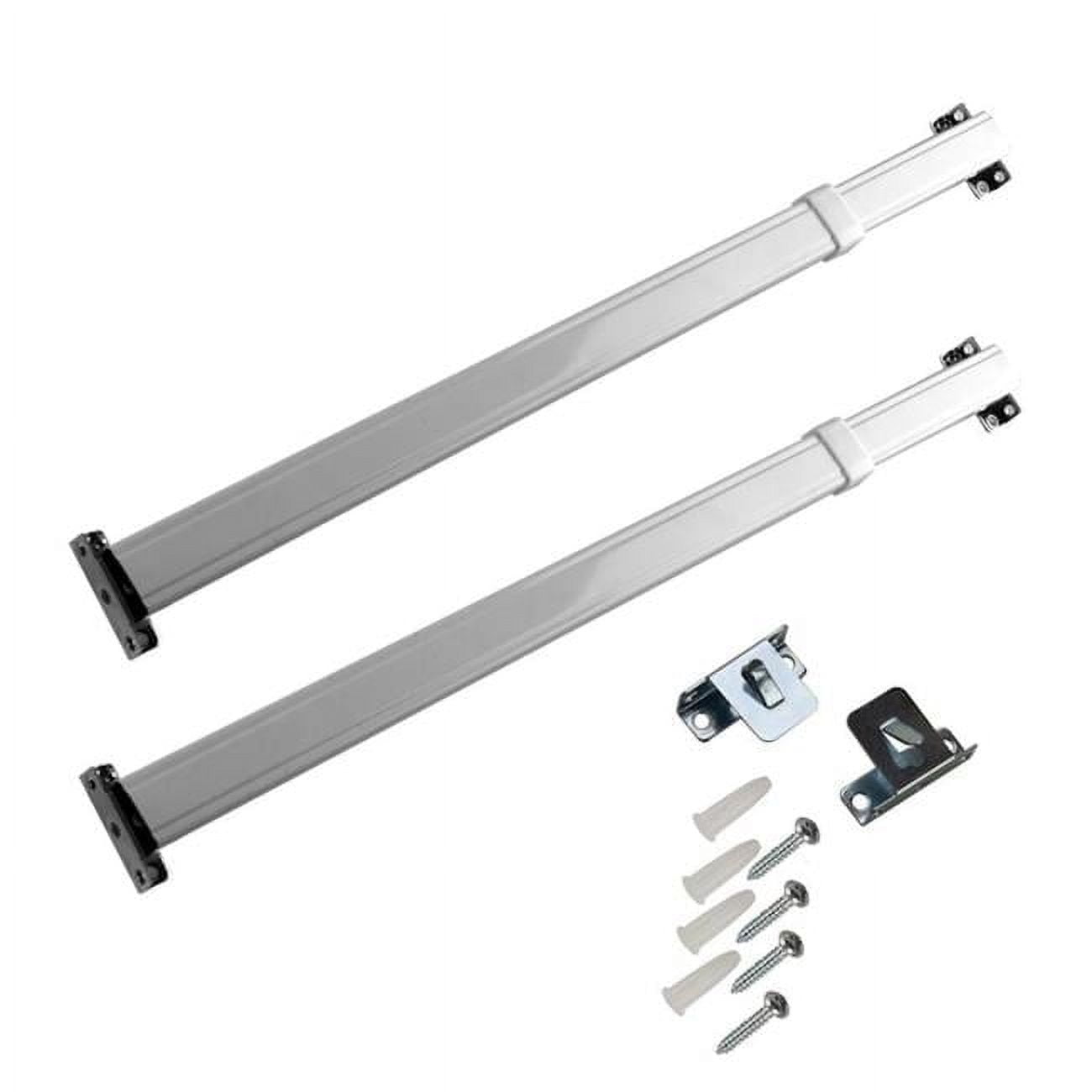 Central Design KSH-0611 Flat Sash Rod with 6 to 11 in. Extension, White ...