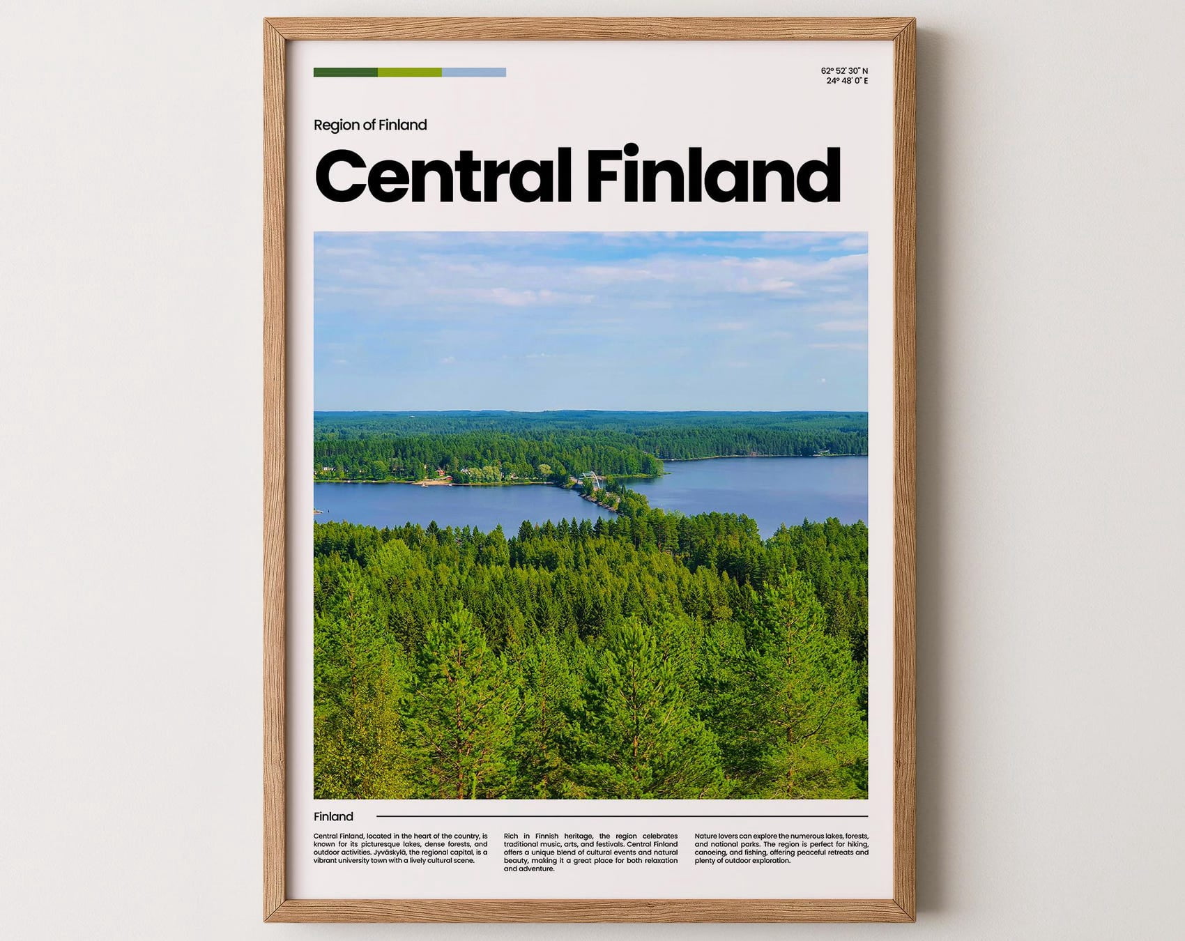 Central Finland Poster, Central Finland Print, Central Finland Photo ...