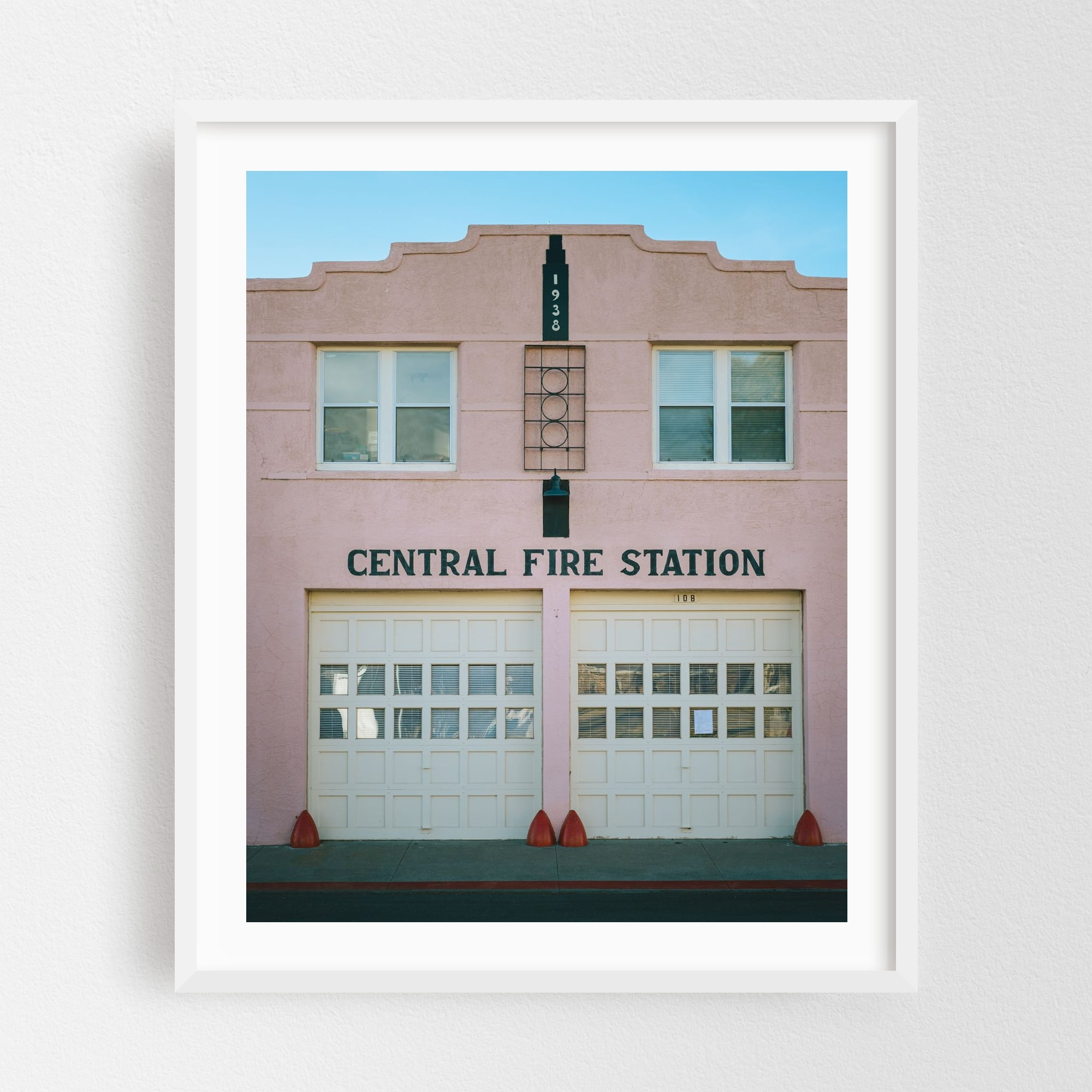 Central Fire Station, Marfa - Marfa Texas Photography Art Deco ...
