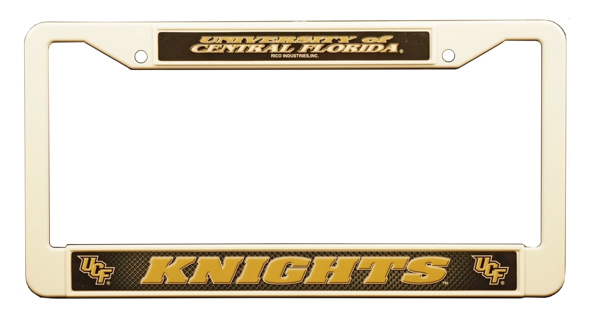 Central-Florida UCF Knight's Plastic License Plate Frame - Walmart.com