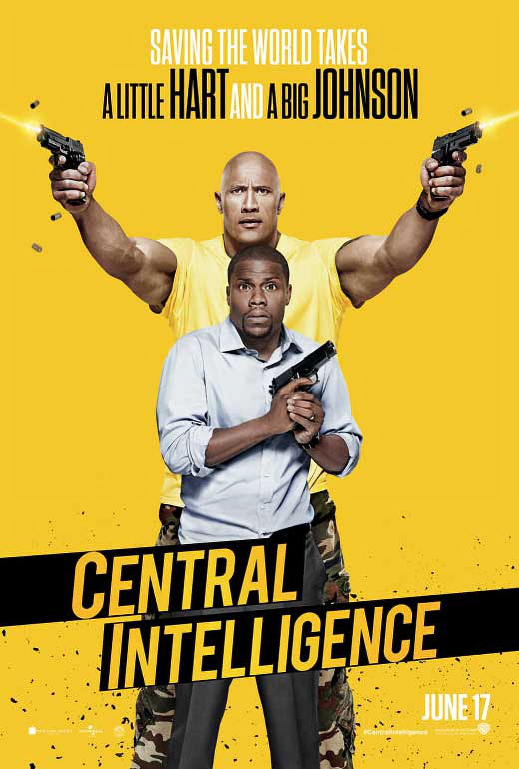 Central Intelligence - Movie Poster (Style A) (27" x 40 ") (2016) - Walmart.com