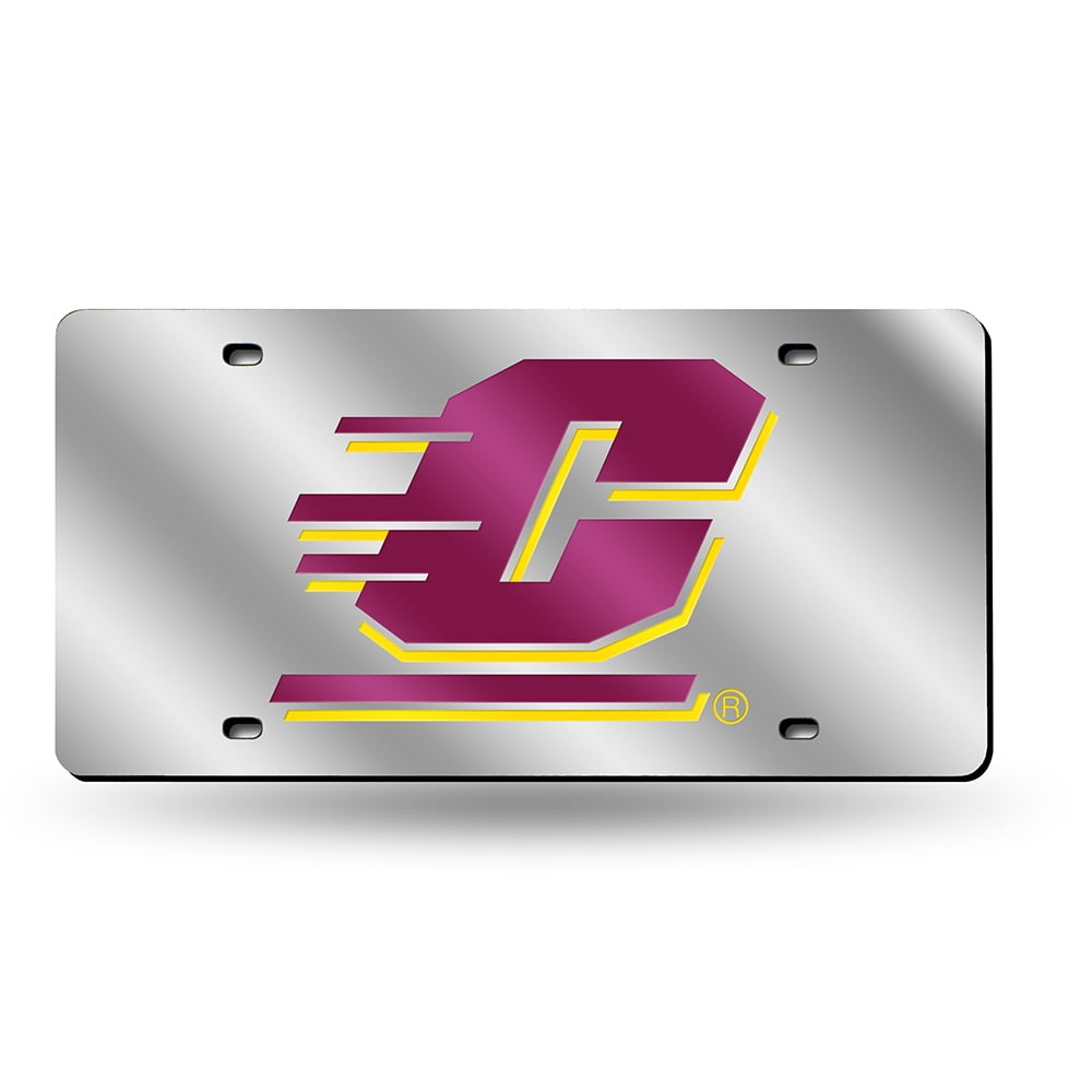 Central Michigan Chippewas Premium License Plate Tag Acrylic University ...