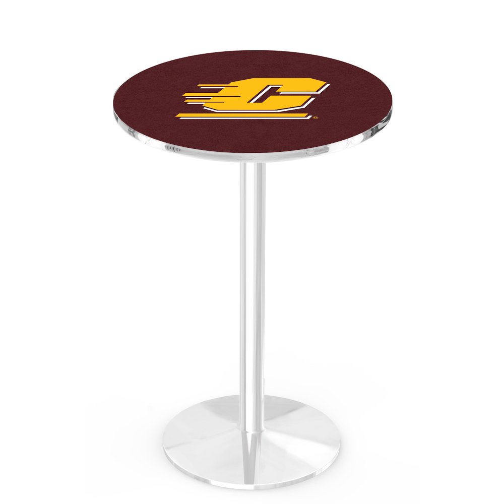 Holland Bar Stool L214 Central Michigan University 42' Tall - 36' Top ...