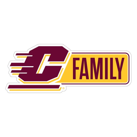 Central Michigan University Proud Family Die Cut Decal Officially ...