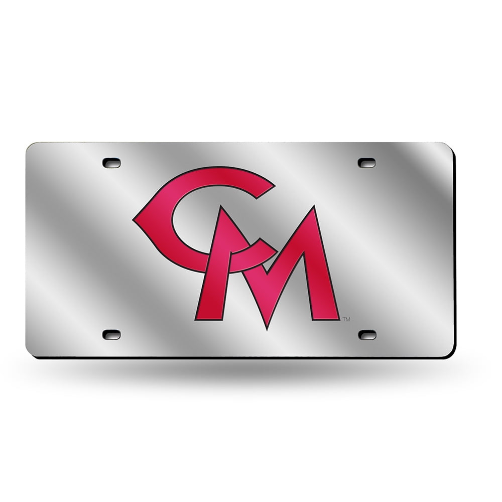Central Missouri Mules Mirrored Laser Cut License Plate Laser Tag ...