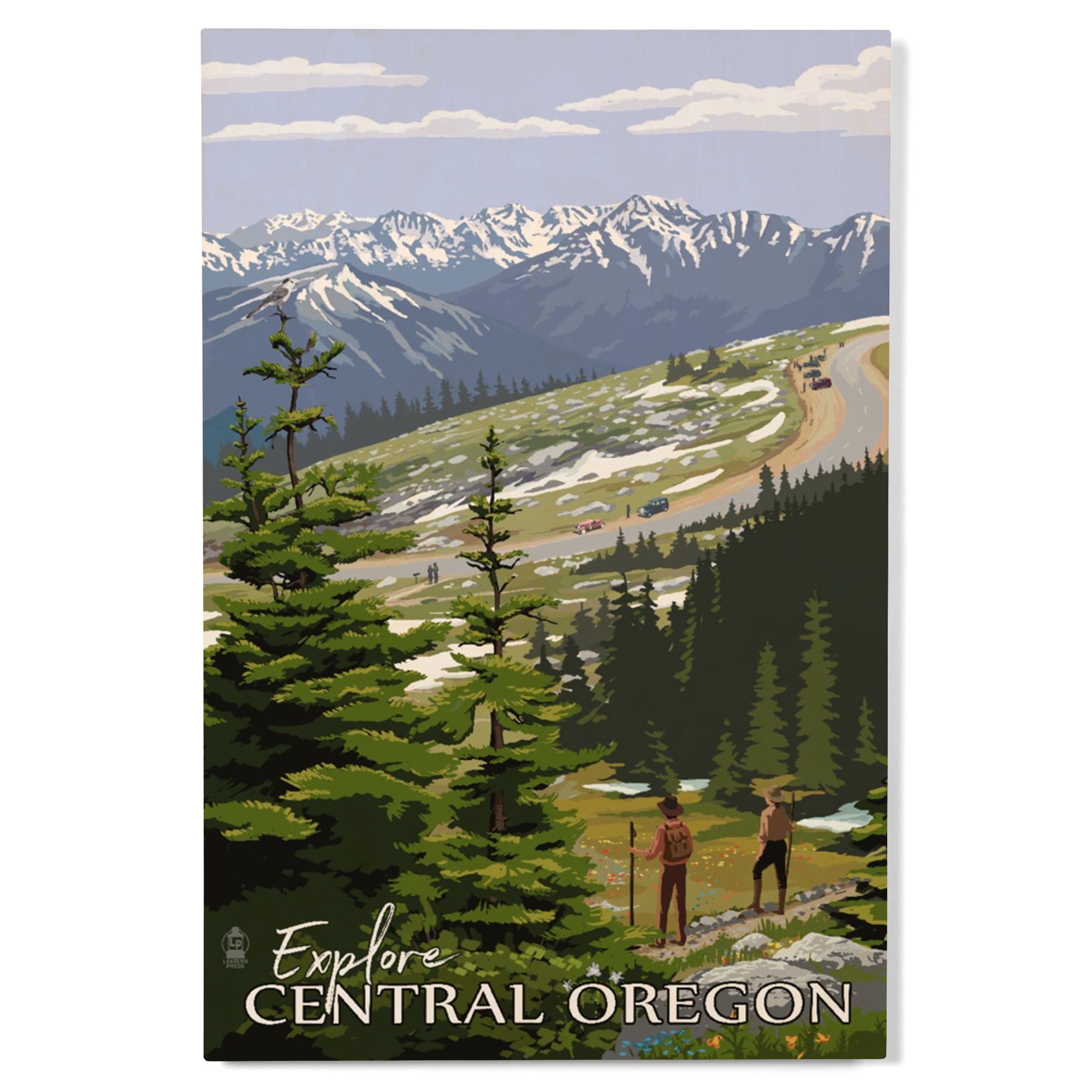 Central Oregon Explore, Trail Ridge Road and Hikers Birch Wood Wall ...