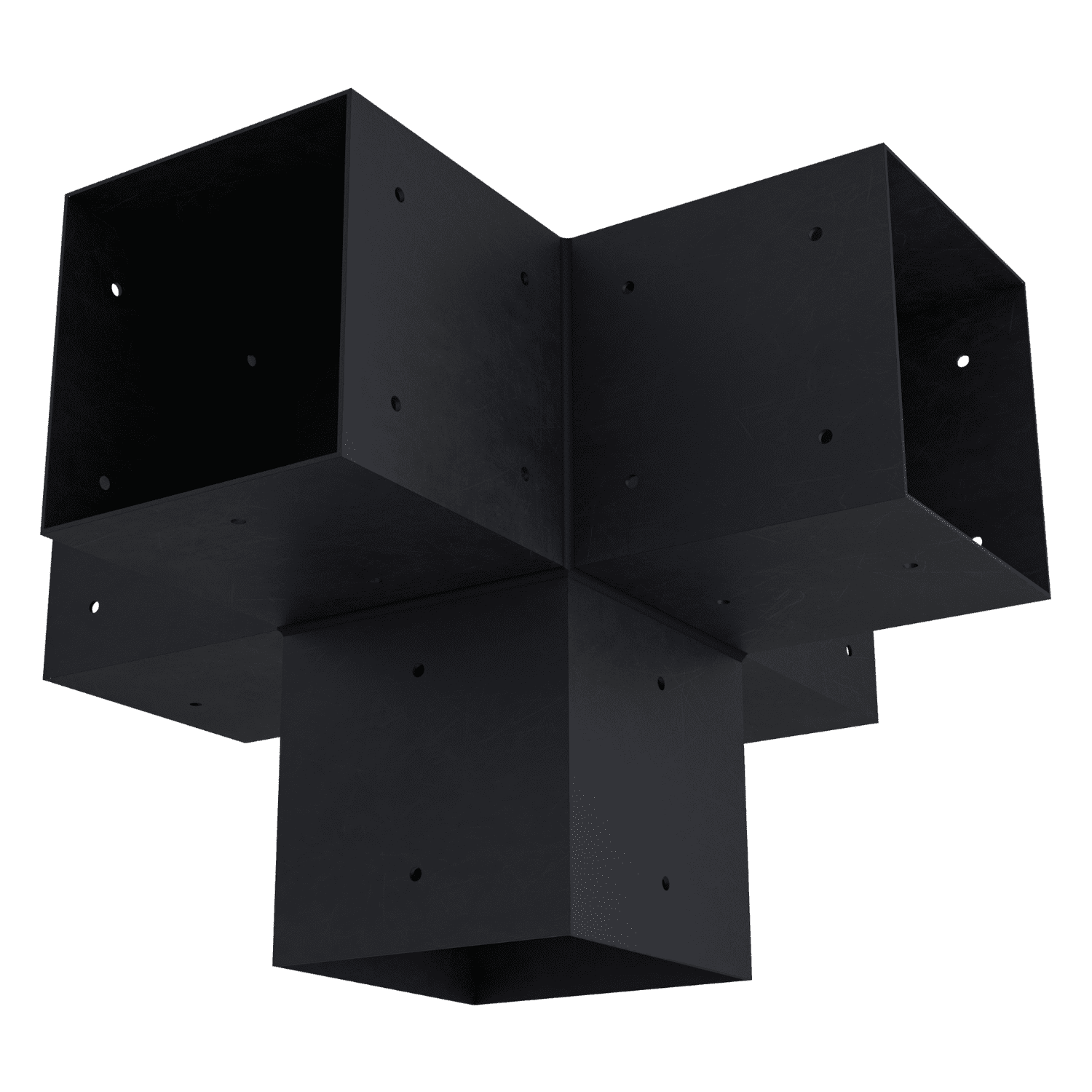 Central Pergola Roof Bracket (6x6 Steel) for Large Pergolas with 4 ...