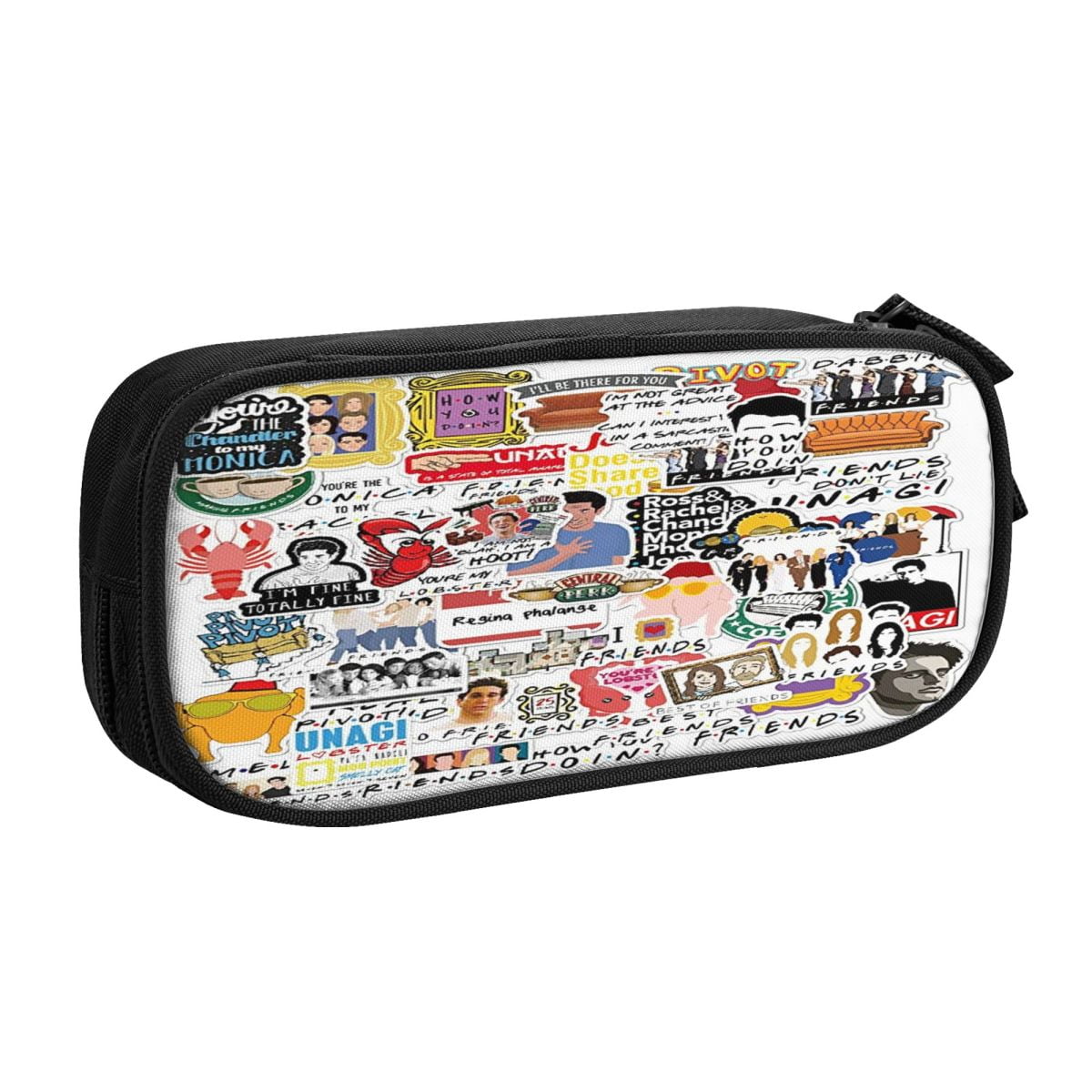 Central Perk Friends Pencil Case for Big Capacity TV Show Pen Box Bag ...