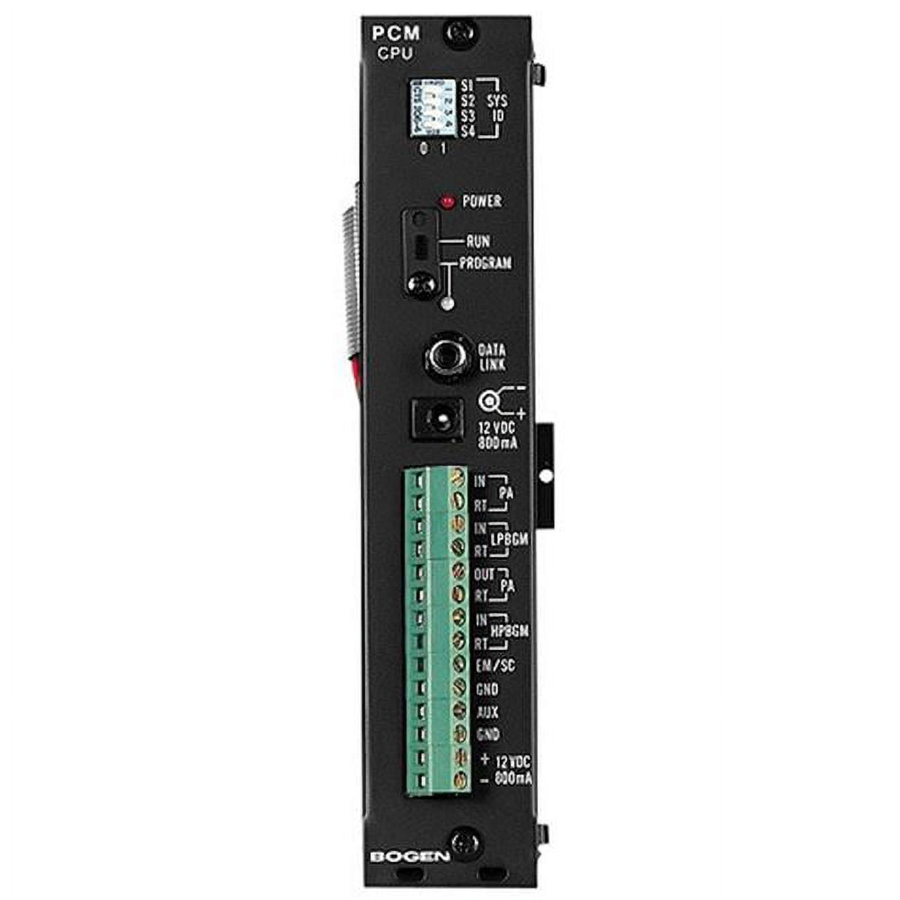 Central Processing Module for Bogenft s PCM2000 Zone Paging System ...