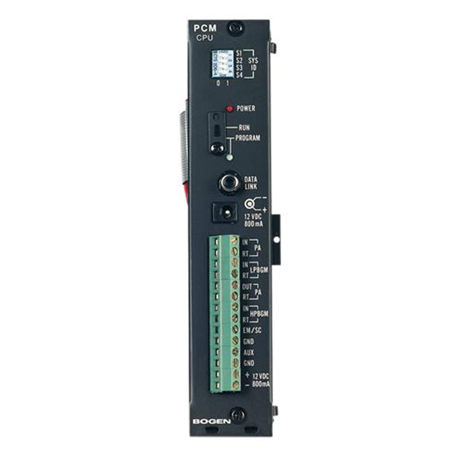 Central Processing Module for Bogenft s PCM2000 Zone Paging System ...