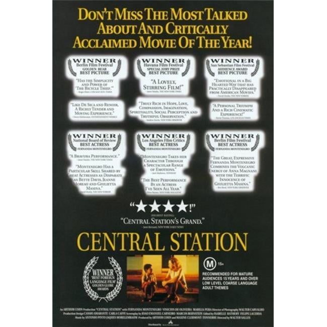 Central Station Movie Poster - 11 x 17 in. - Walmart.com
