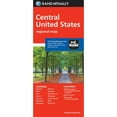 Central United States Folded Map - Walmart.com