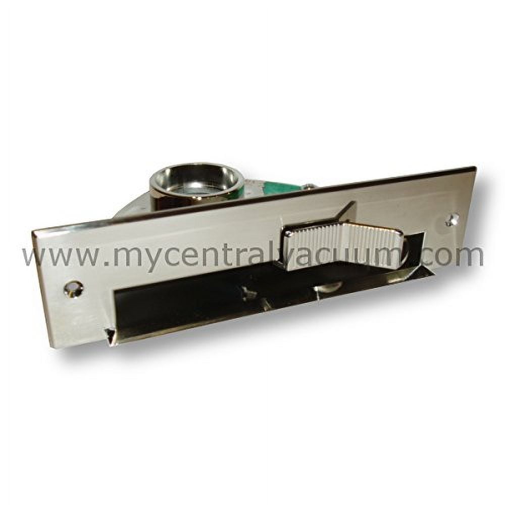 Central Vacuum Automatic Dust Pan Inlet, Simulated Stainless Steel ...