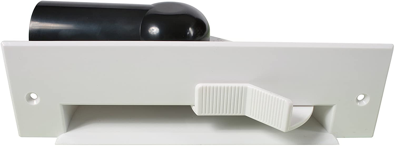 Central Vacuum Automatic Dustpan Sweep Inlet, White - Walmart.com