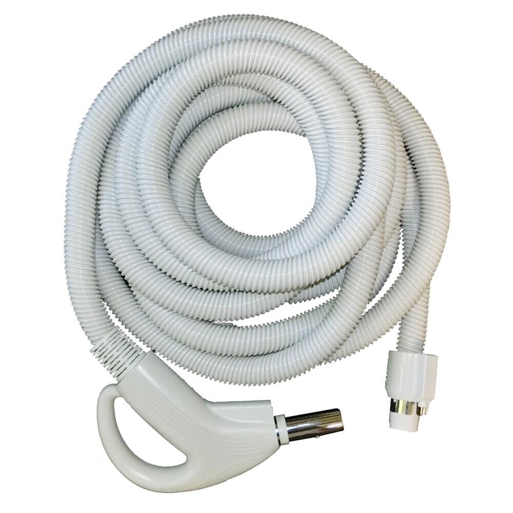 Central Vacuum Hose Plastiflex Brand 30' Direct Connect with 3 Position ...