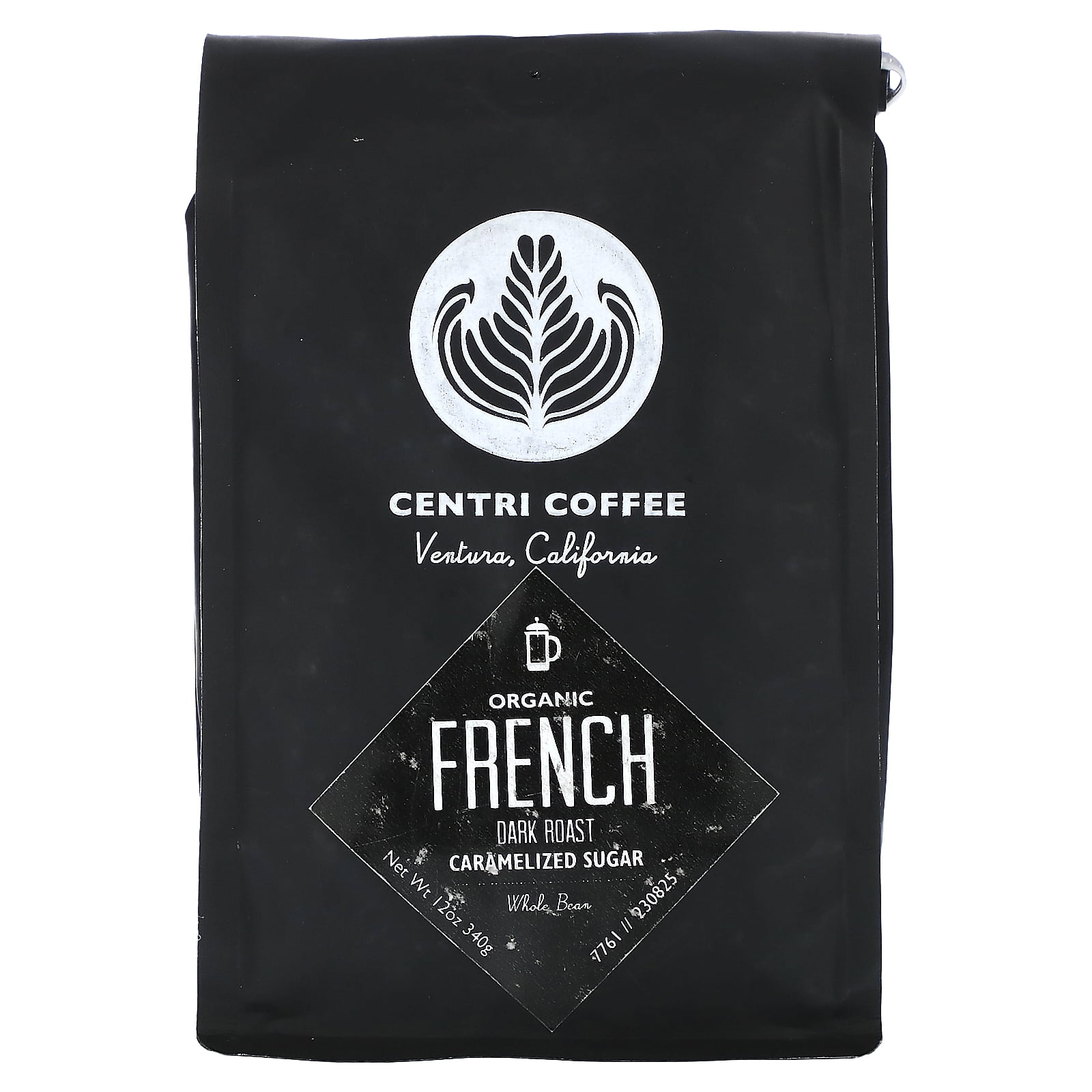 Centri Coffee, Organic French Roast, Whole Bean, 12oz - Walmart.com