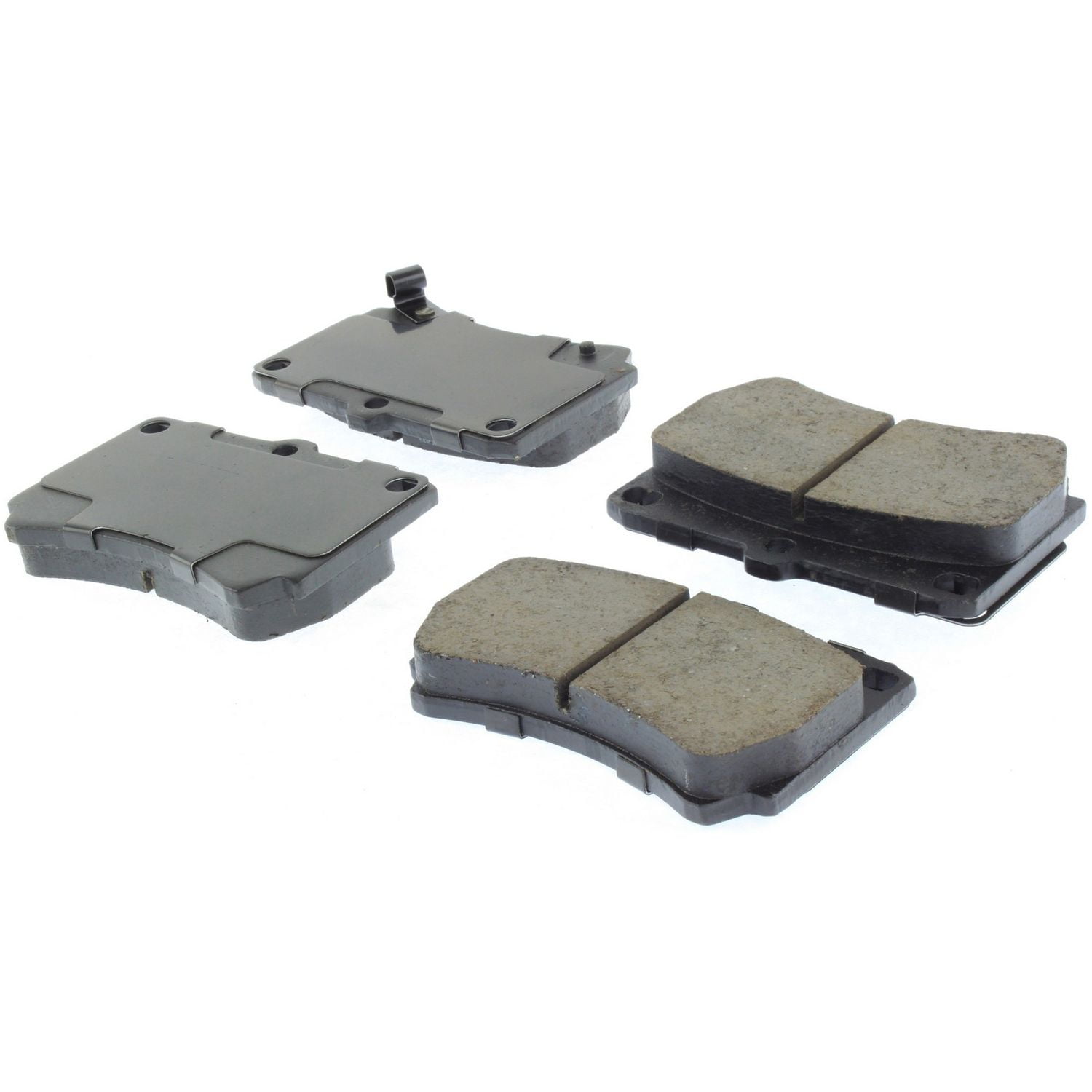 Centric 105.0466 Posi-Quiet Ceramic Brake Pad with Shims - Walmart ...