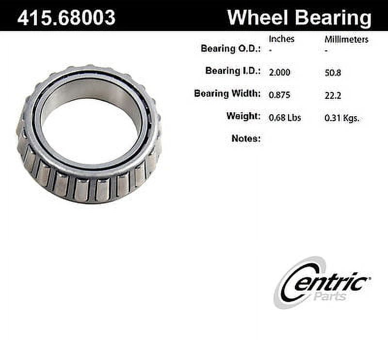 Centric 415.68003E Wheel Bearing Fits select: 2018-2020 FORD F250, 2019 ...