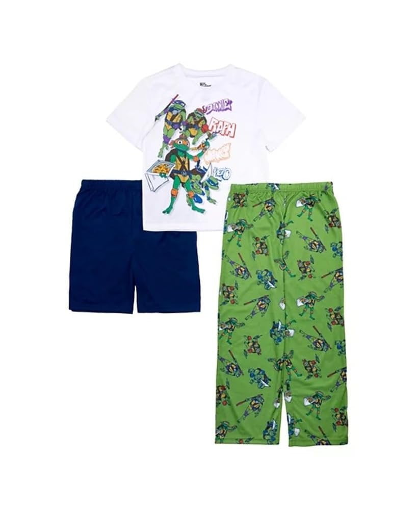 Centric Brands Teenage Mutant Ninja Turtles Boys' 3-Piece Pajama Set ...