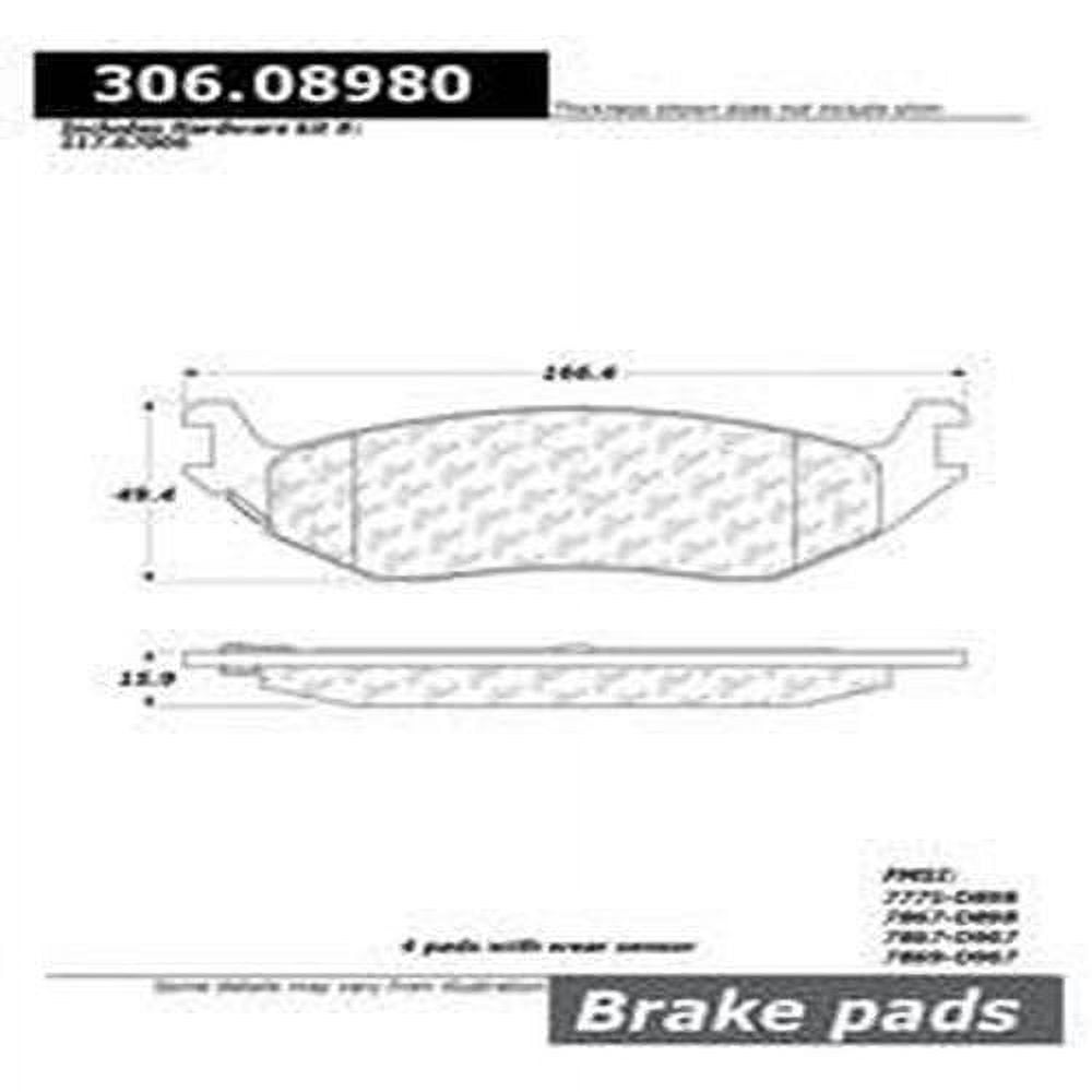 Centric Parts - Fleet Brake Pad - Walmart Business Supplies