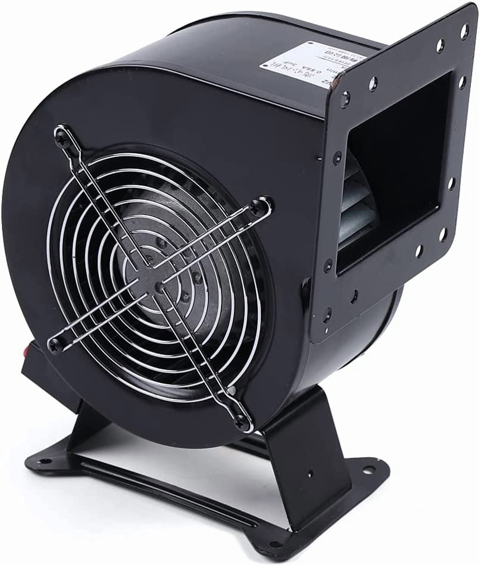 Centrifugal Blower Fan,110V 120W Kitchen Extractor Fan Wood Furnace ...