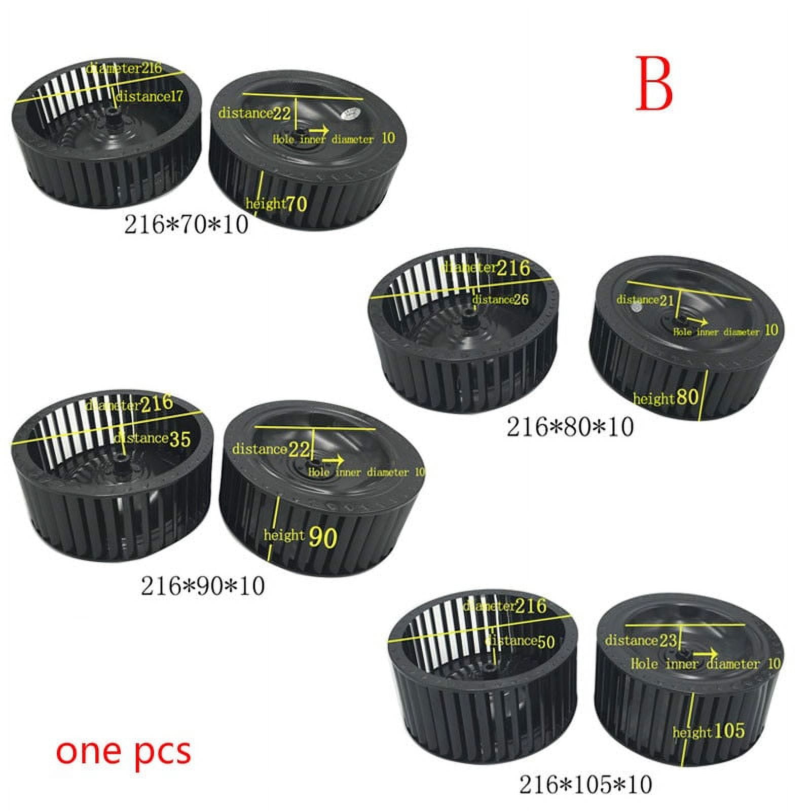 Centrifugal plastic wind wheel plastic wind wheel impeller fan blower ...