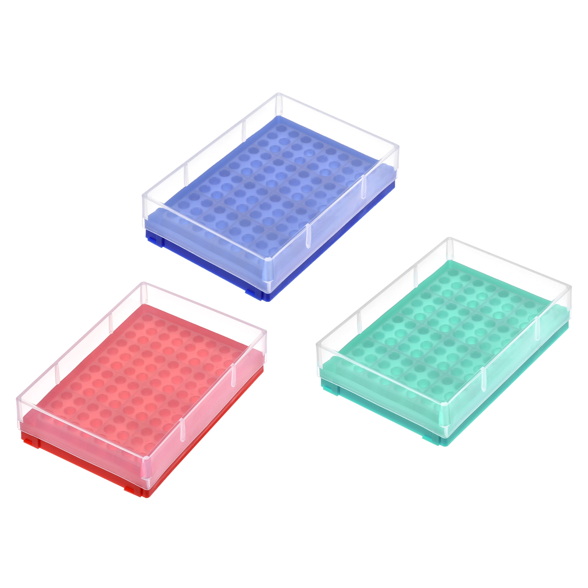 Centrifuge Tube Rack, 96-Well 5.5mm Hole Dia Holder for 0.2ml ...