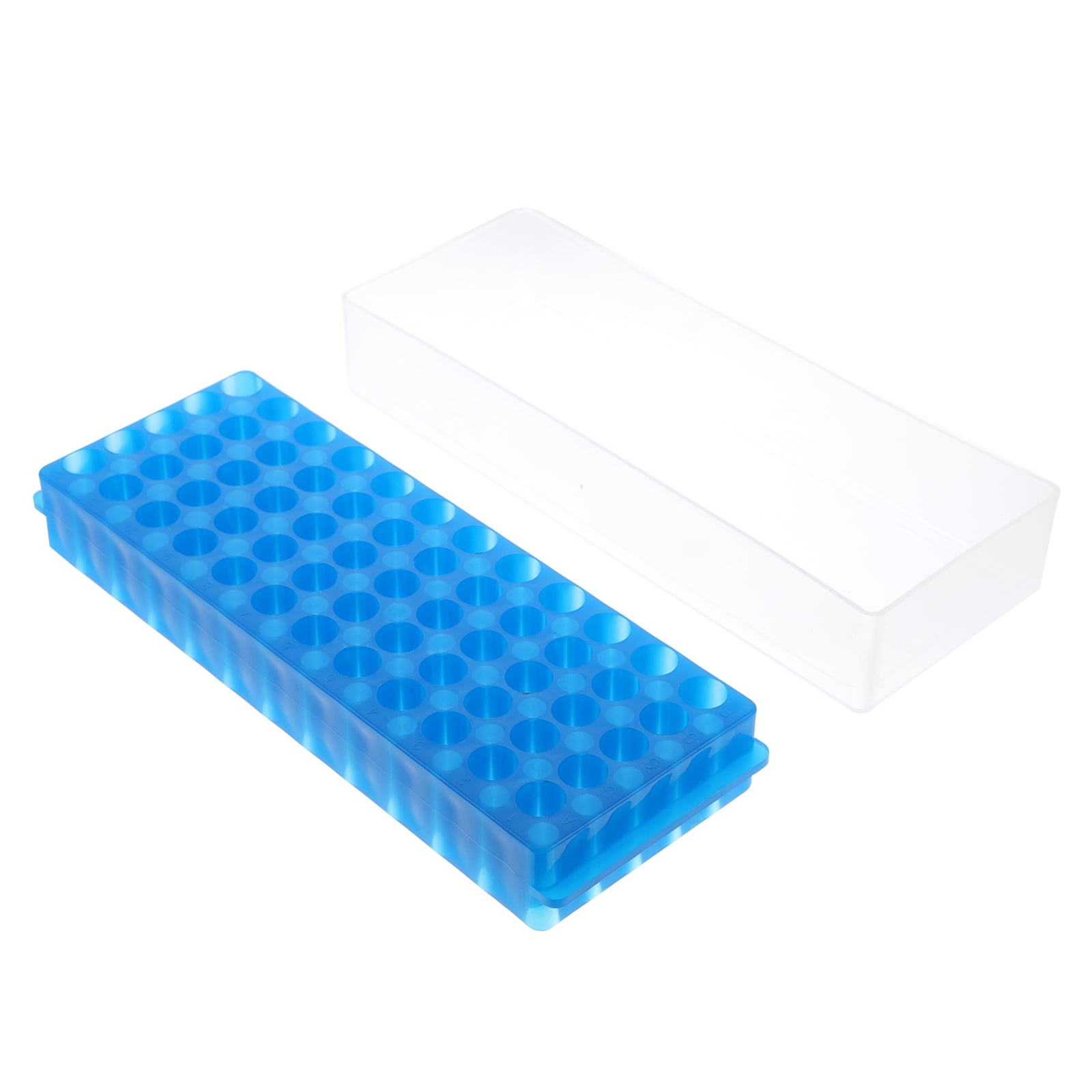 TABLZONE Test Tubes Rack Holder Plastic Test Tube Organizer Blue 1Pcs ...