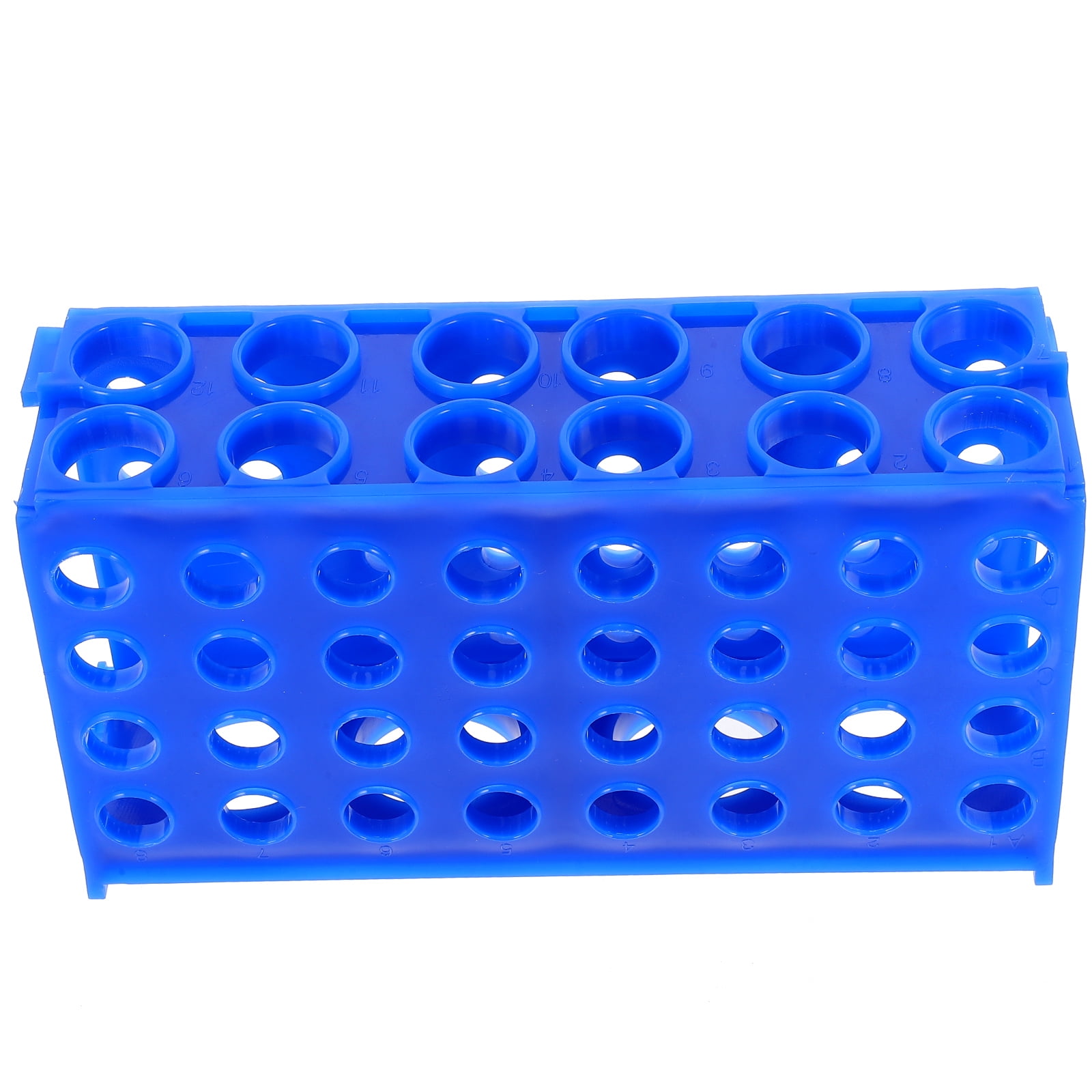 DRAFIDEEP Test Tube Container Test Tubes Holder Sky-Blue 1Set For ...