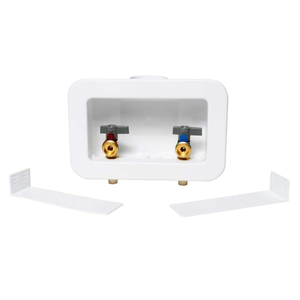 Centro II 1/4 in. Turn CPVC Washing Machine Outlet Box - Walmart.com