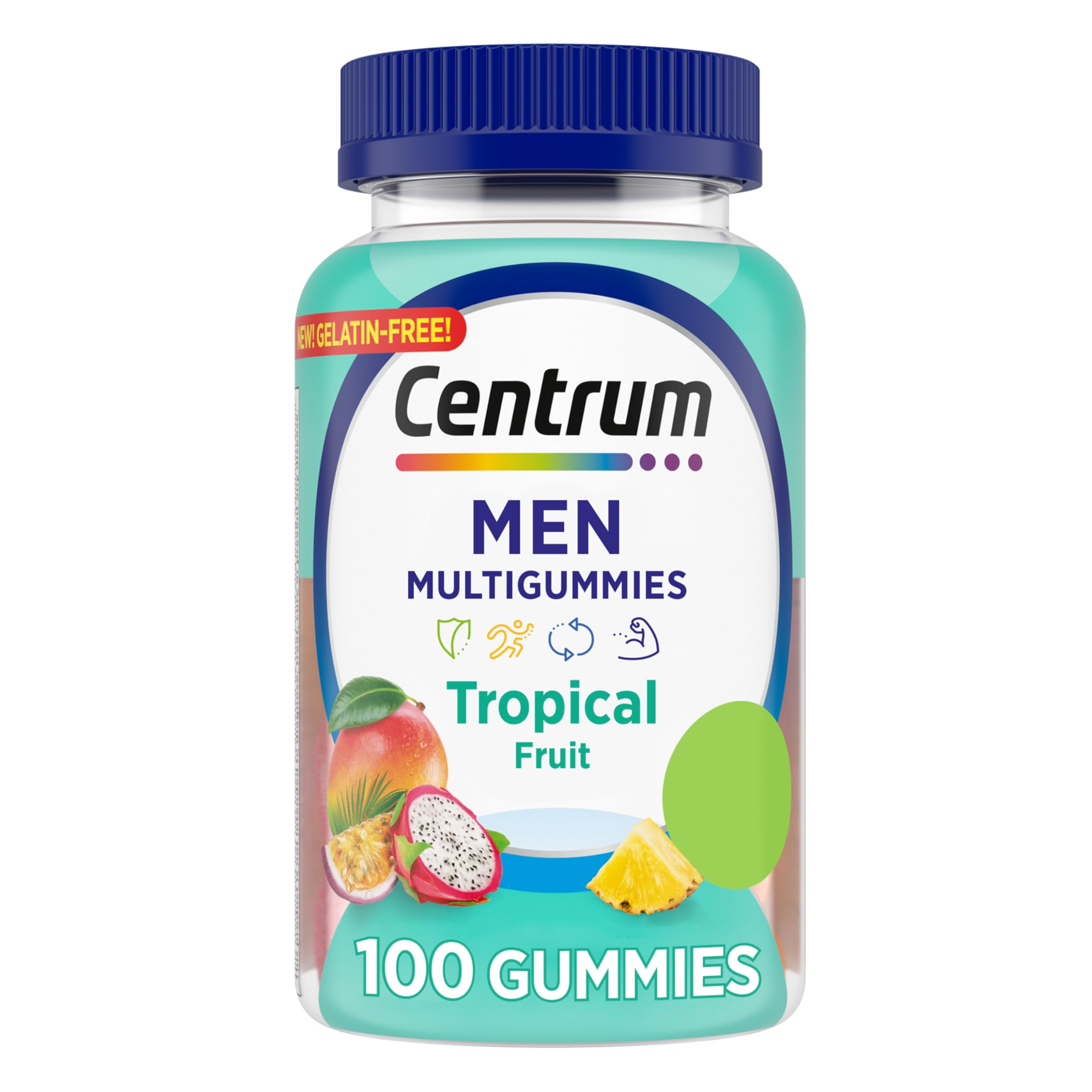 Centrum Men’s Multivitamin Gummies, Immune, Energy, Healthy ...