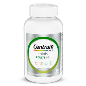 Centrum Minis Women 50+ Complete Daily Multivitamin Supplement Pills ...