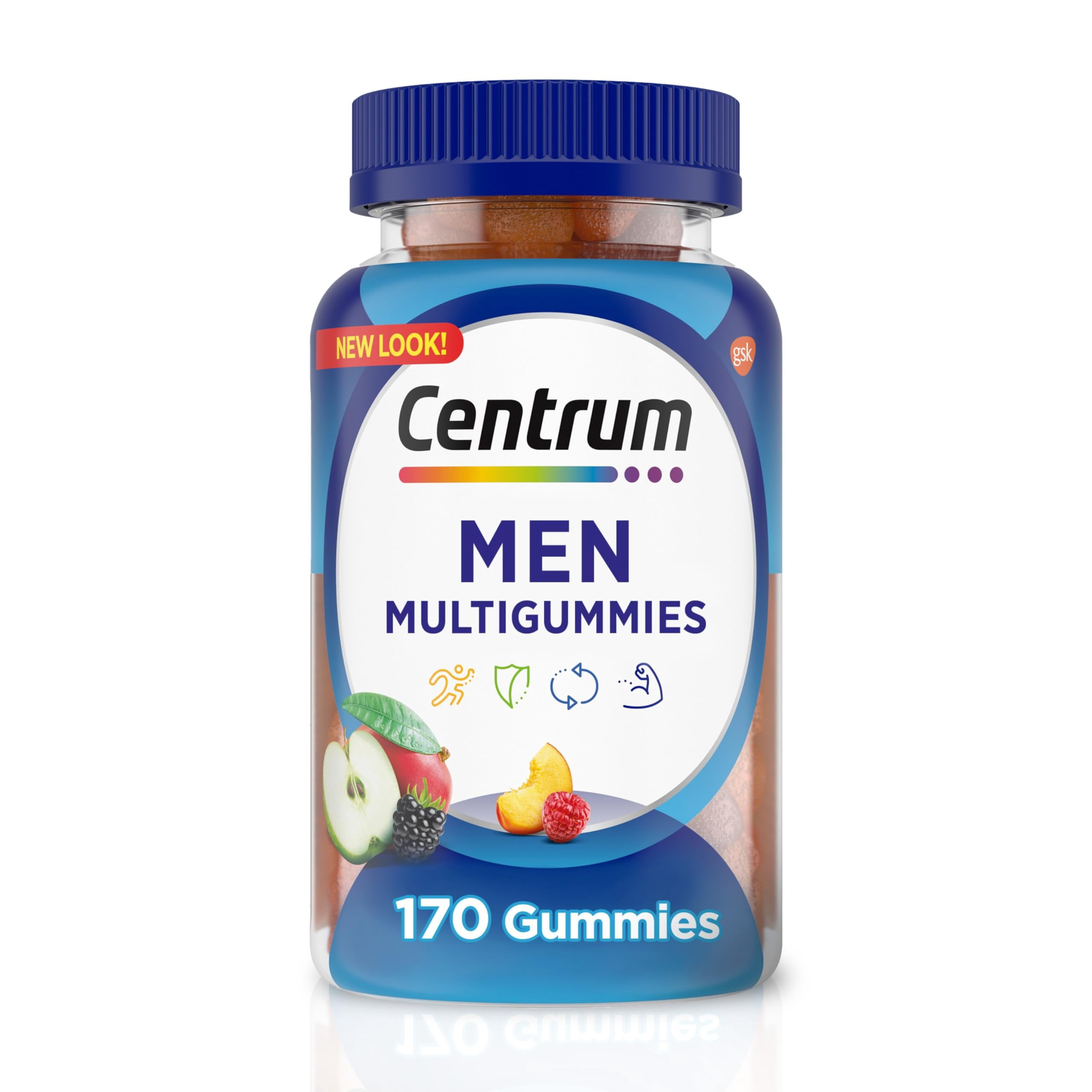 Centrum MultiGummies Gummy Multivitamin for Men, Multivitamin ...