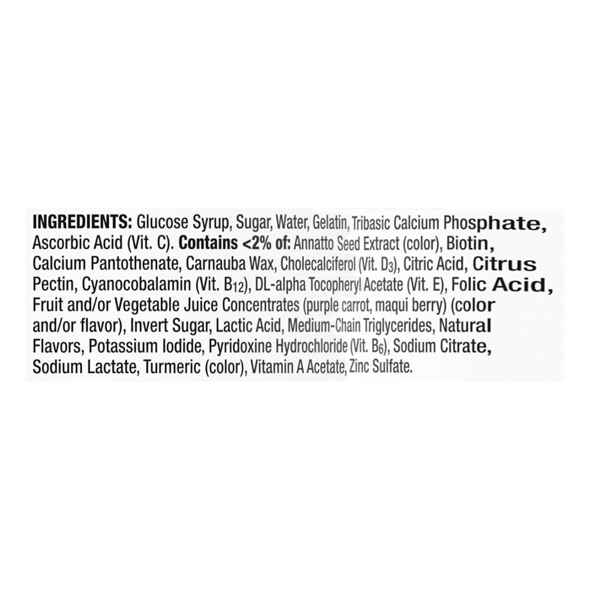 Centrum MultiGummies Multivitamin Gummies, Adults 50 Plus, Calcium ...